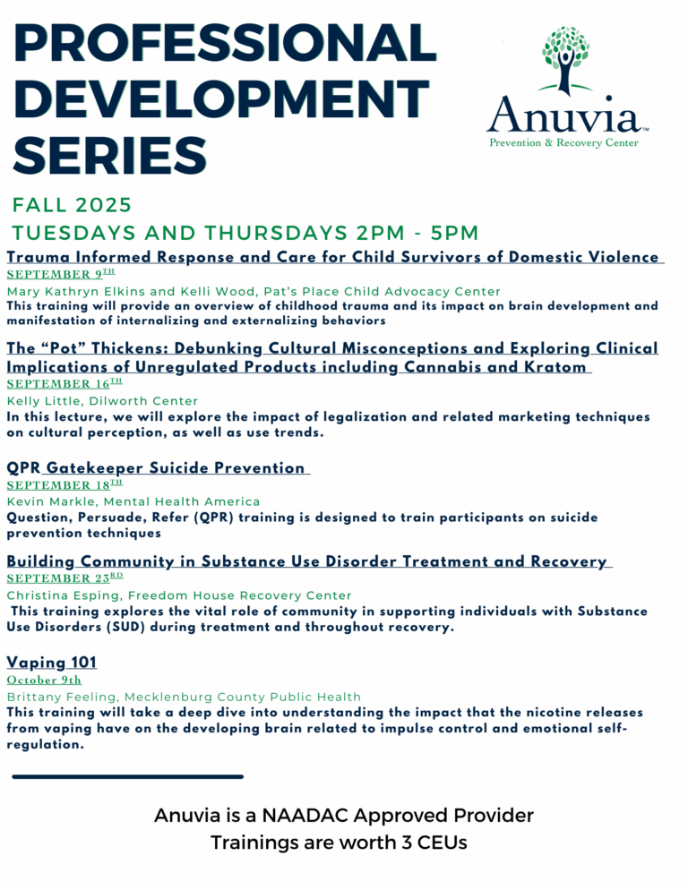 Alcohol & Drug Abuse Counselor Training | Anuvia
